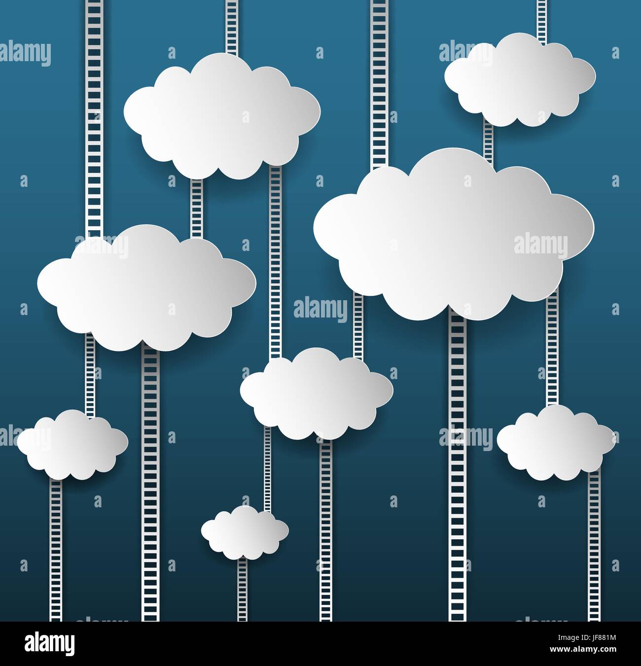 Background With Clouds Stock Vector Image & Art - Alamy
