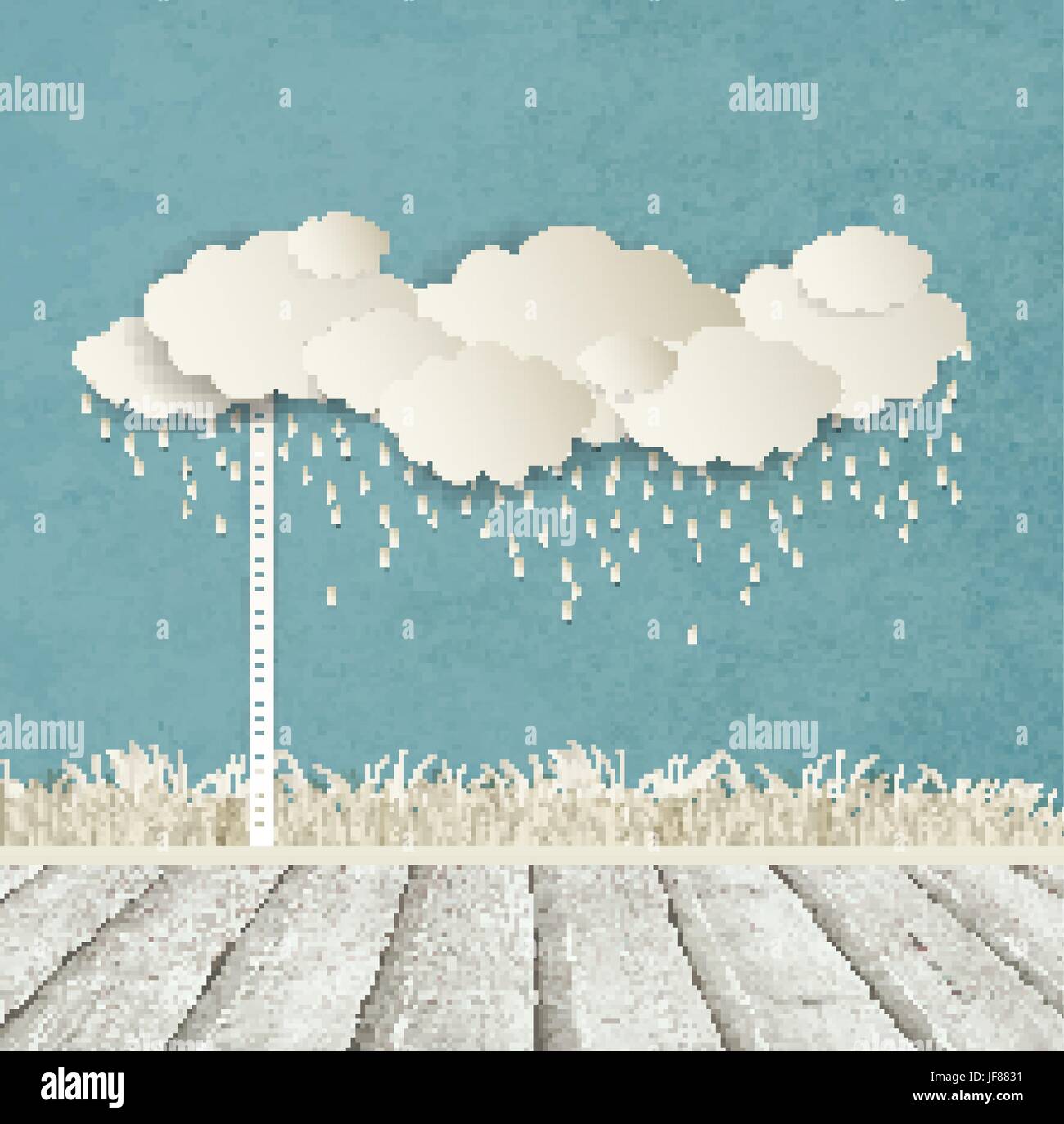 Vintage Background With Clouds Stock Vector Image & Art - Alamy