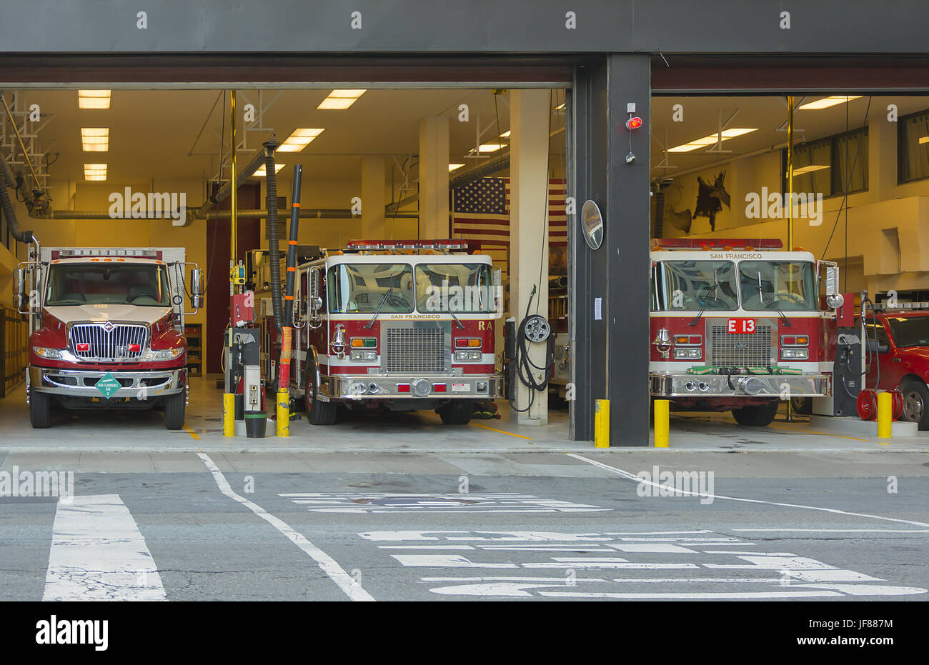 San francisco fire department hi-res stock photography and images - Alamy