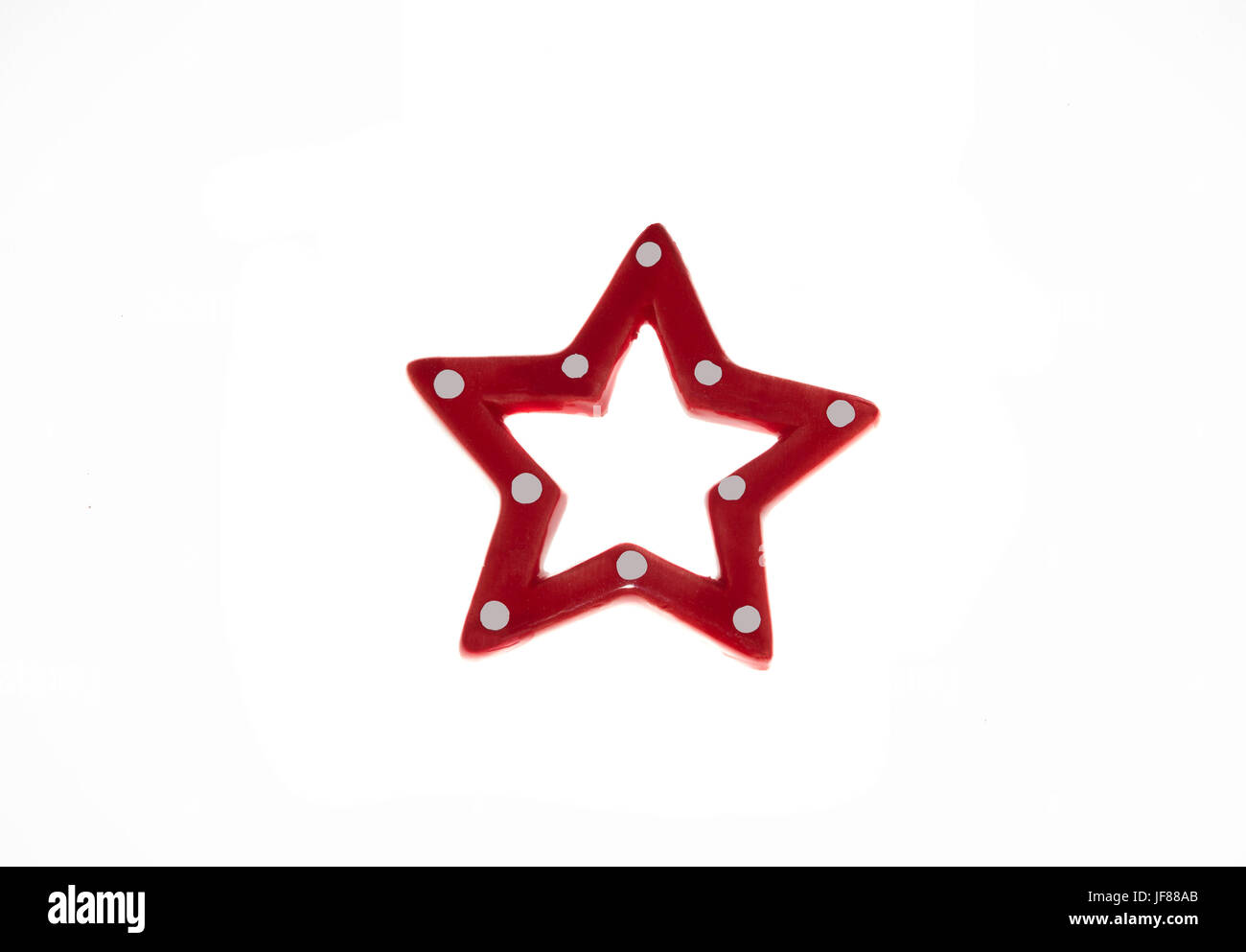 Beautiful red star Stock Photo - Alamy
