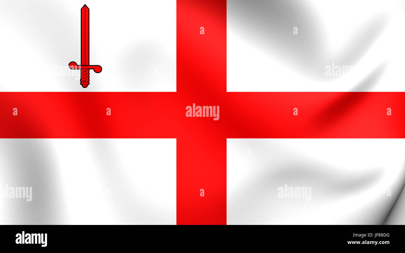 Flag of London Stock Photo - Alamy