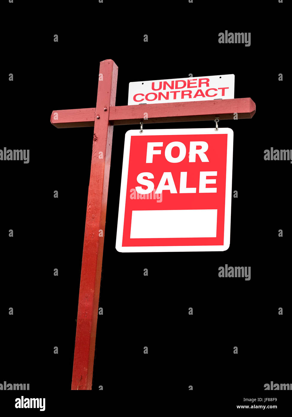 Home sale under contract sign hi-res stock photography and images - Alamy