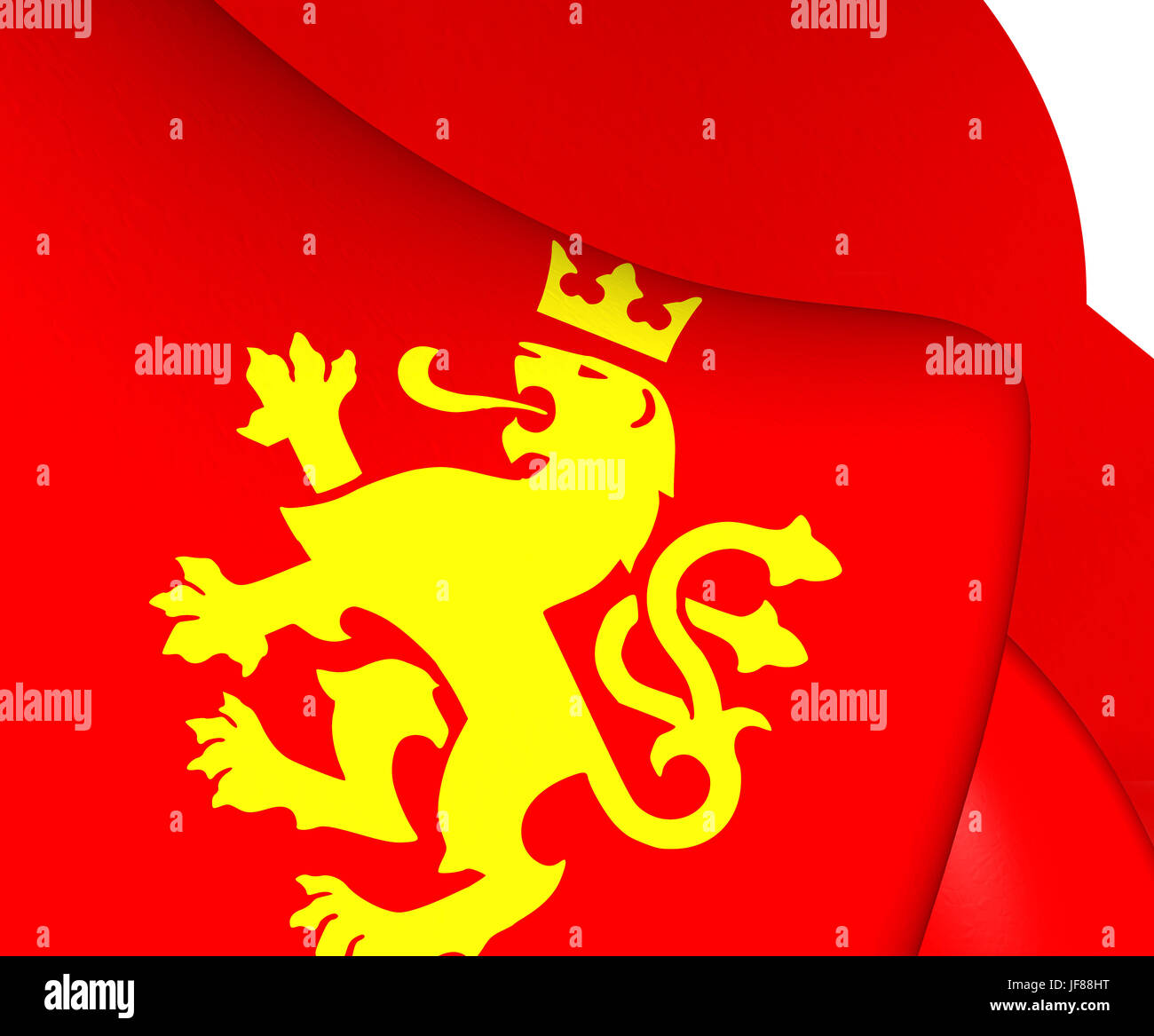 Ethnic Macedonian Lion Flag Stock Photo - Alamy