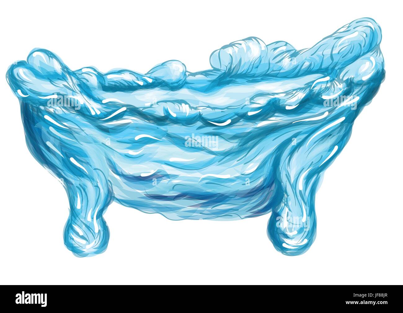 Bath spa mineral water Stock Vector Images - Alamy