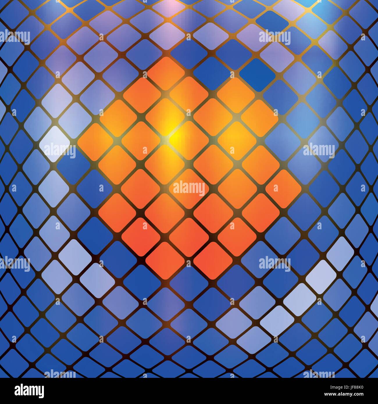 blue, square, mesh, gradient, pattern, metallic, mosaics, mosaic ...