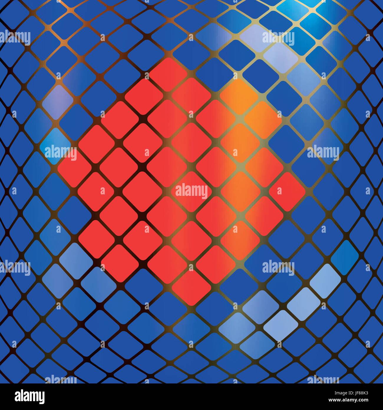 blue, square, mesh, gradient, pattern, metallic, mosaics, mosaic ...