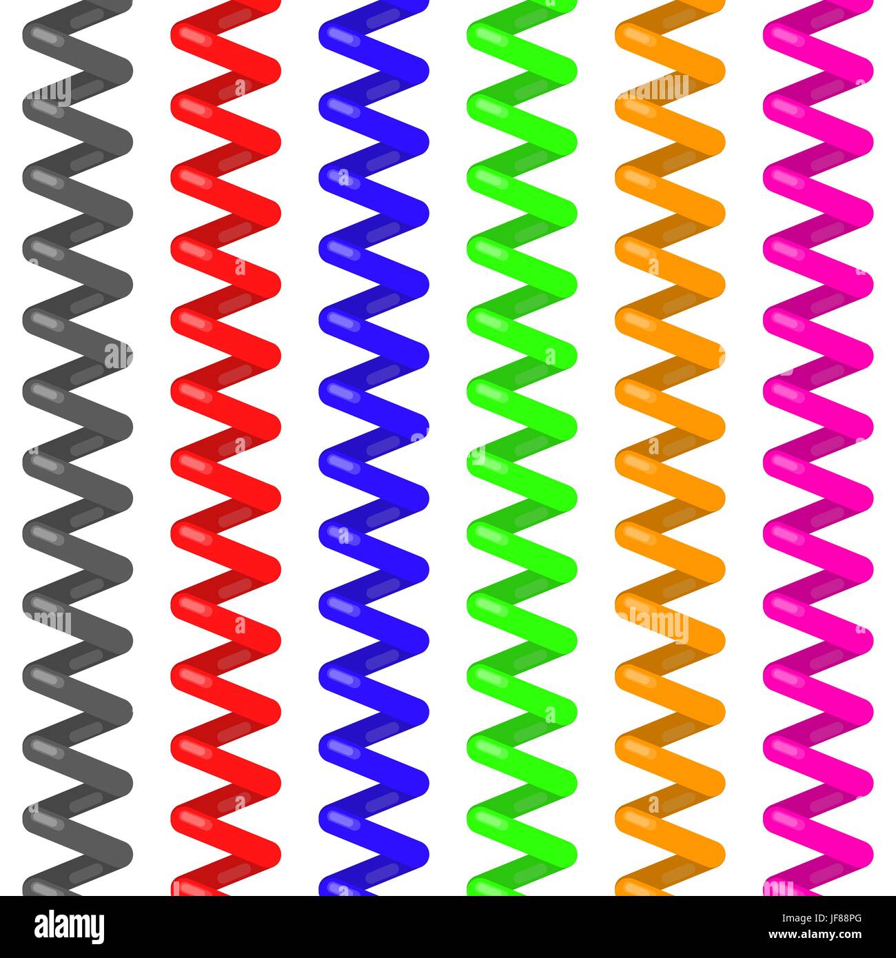 Connection industrial cables vector set wire connection hi-res stock ...