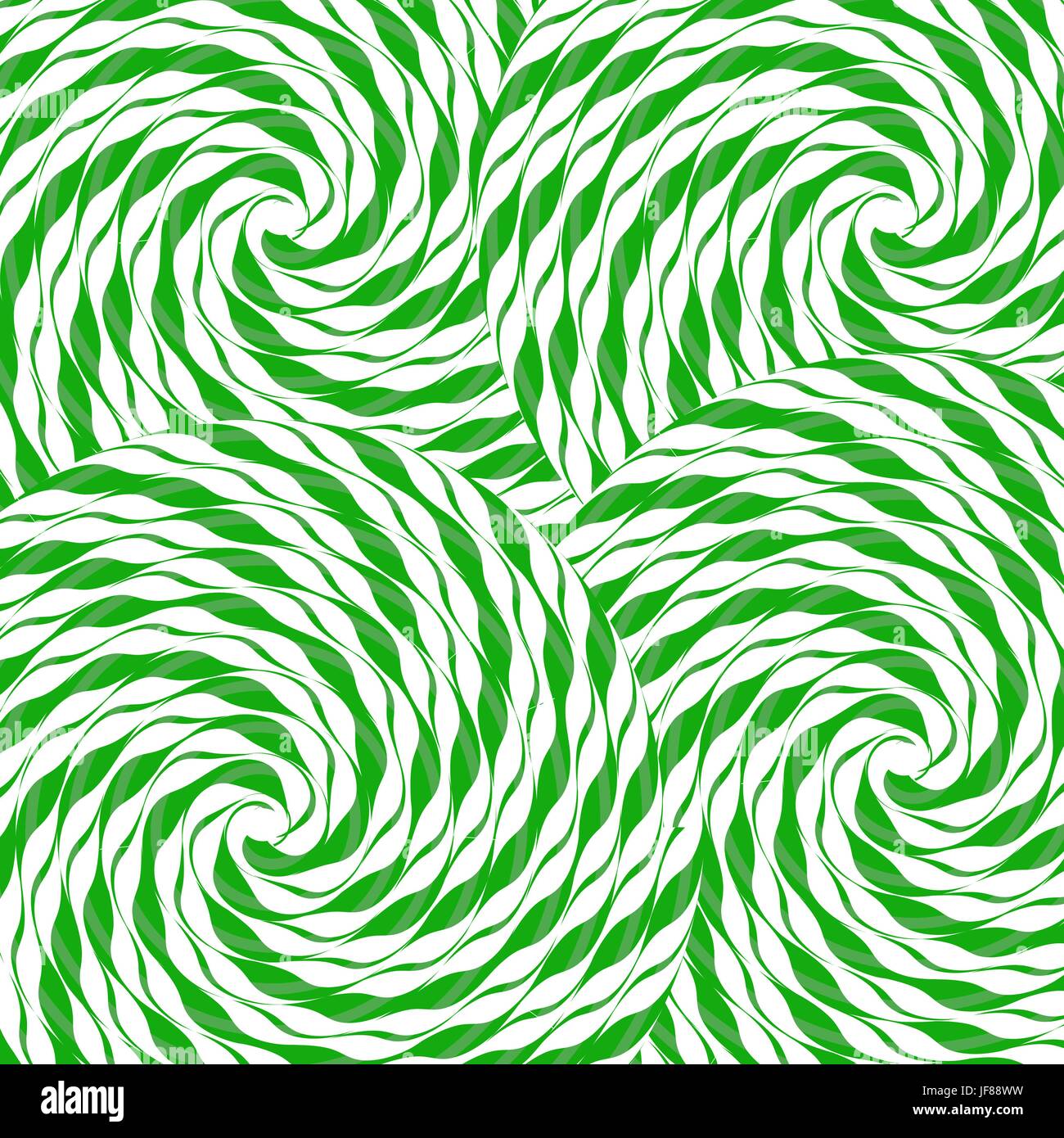 Sweet Green Candy Background. Sweet Candy Wave Pattern Stock Vector ...