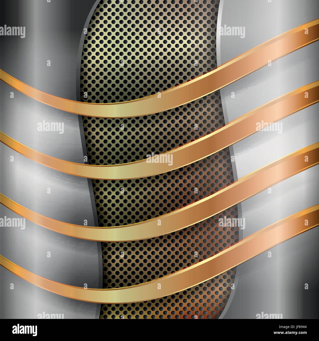 arc, dots, metallic, curve, gold, arc, metal, square, dots, brass ...