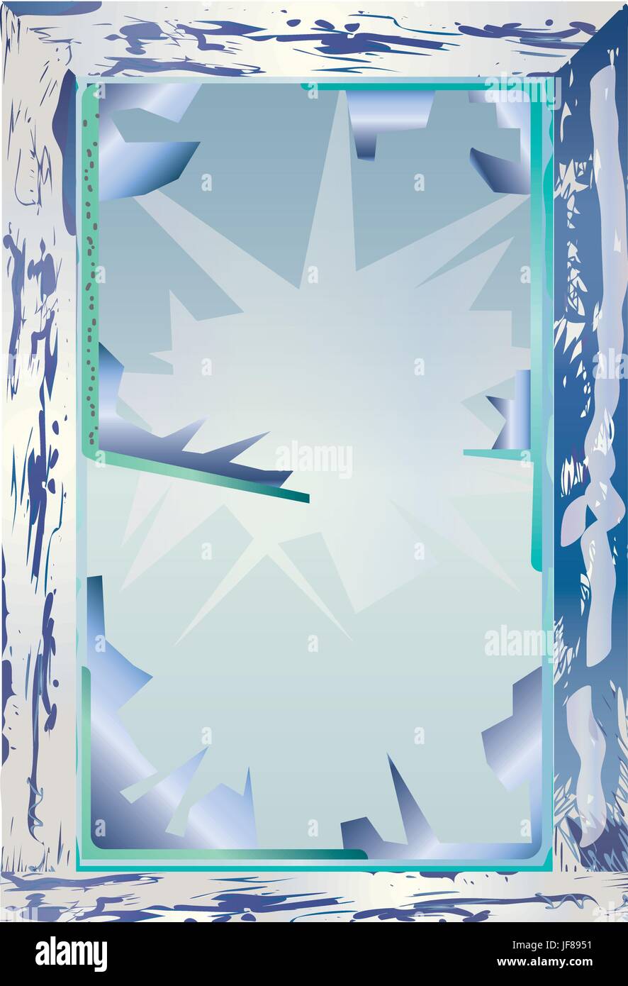 Broken window glass pane Stock Vector Images - Alamy