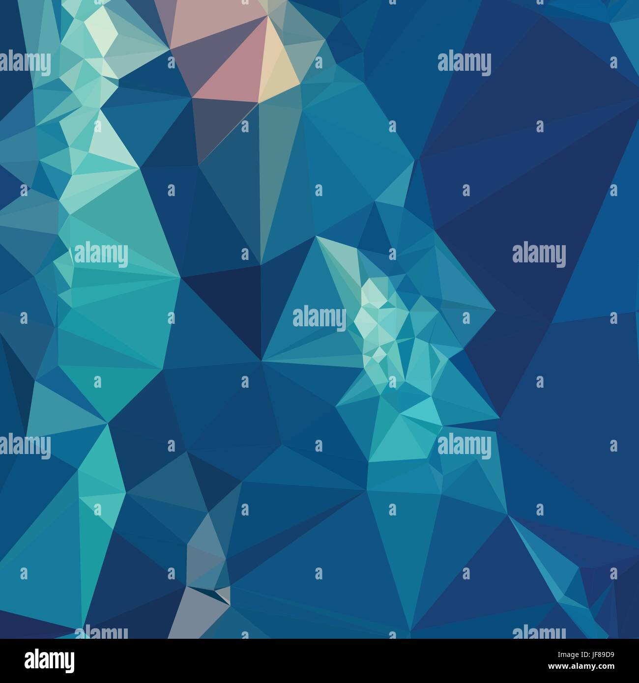 Ball Blue Abstract Low Polygon Background Stock Vector Image & Art - Alamy