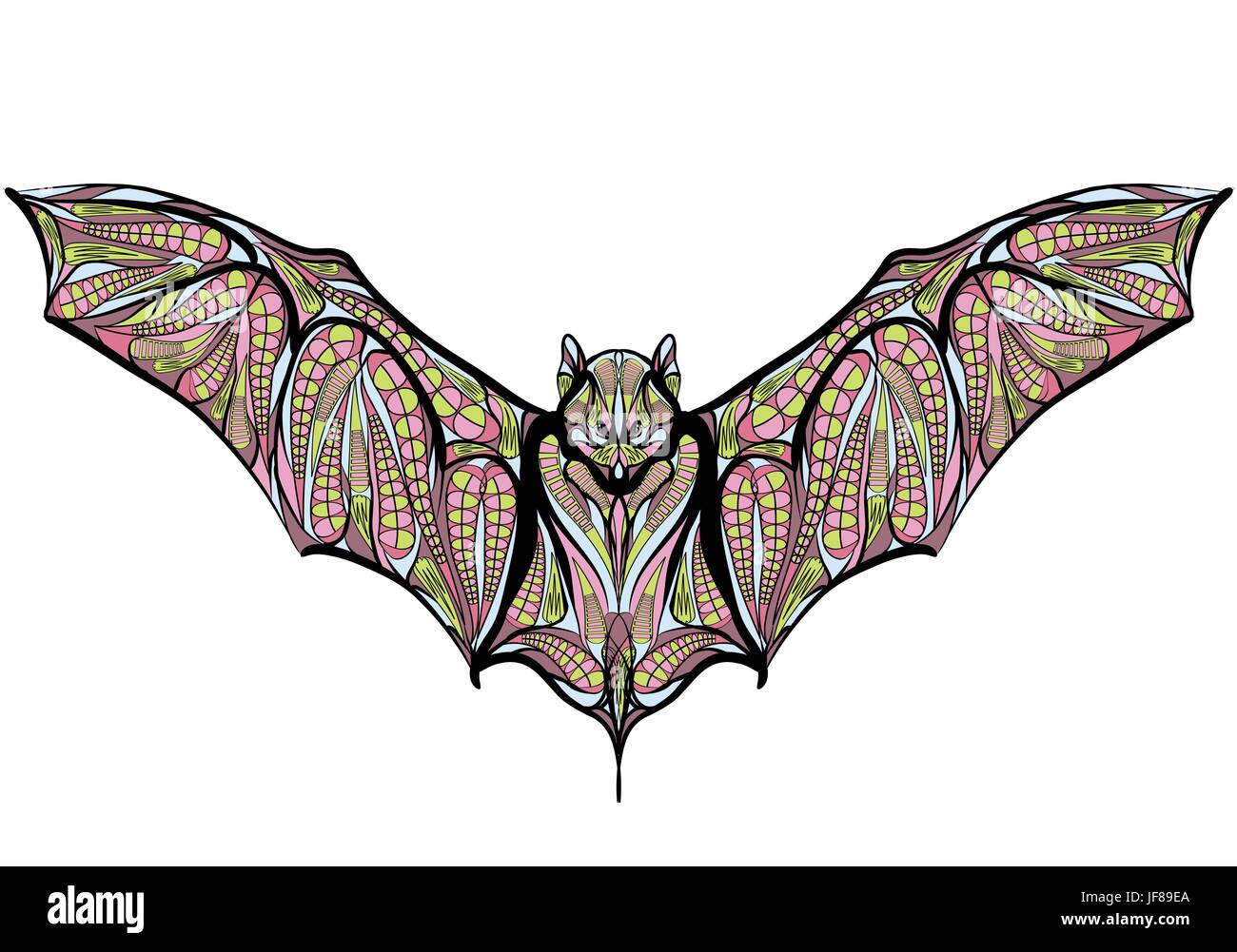 Picture bat Stock Vector Images - Alamy