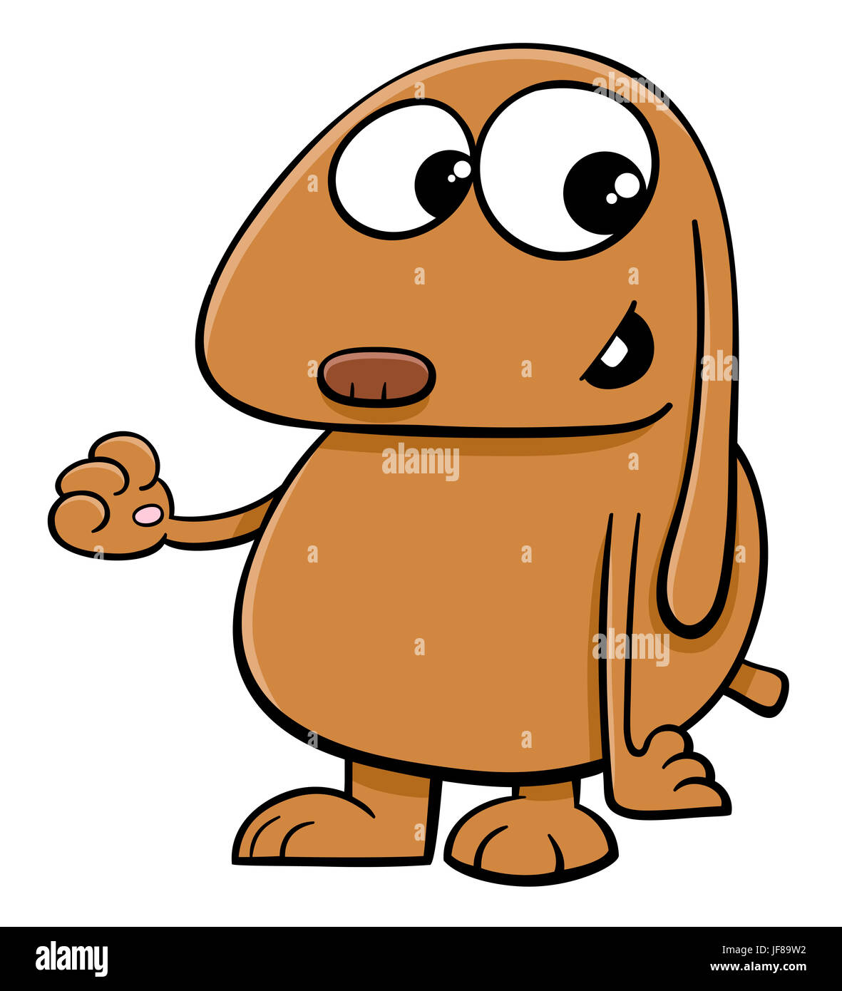 dog cartoon character Stock Photo - Alamy