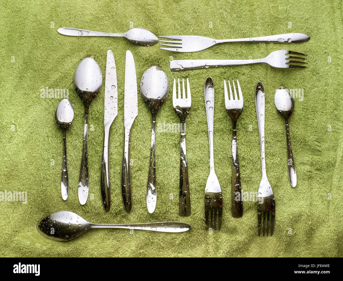 Fork towel closeup hi-res stock photography and images - Alamy