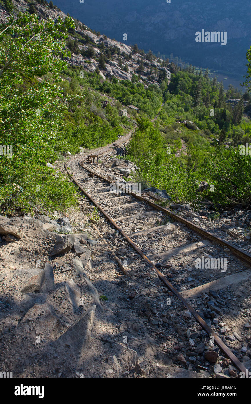 Southern California Edison (SCE) Agnew/Gem lake tramline system located ...