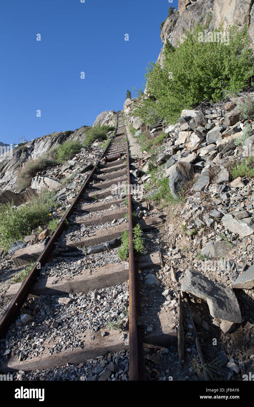 Southern California Edison (SCE) Agnew/Gem lake tramline system located ...