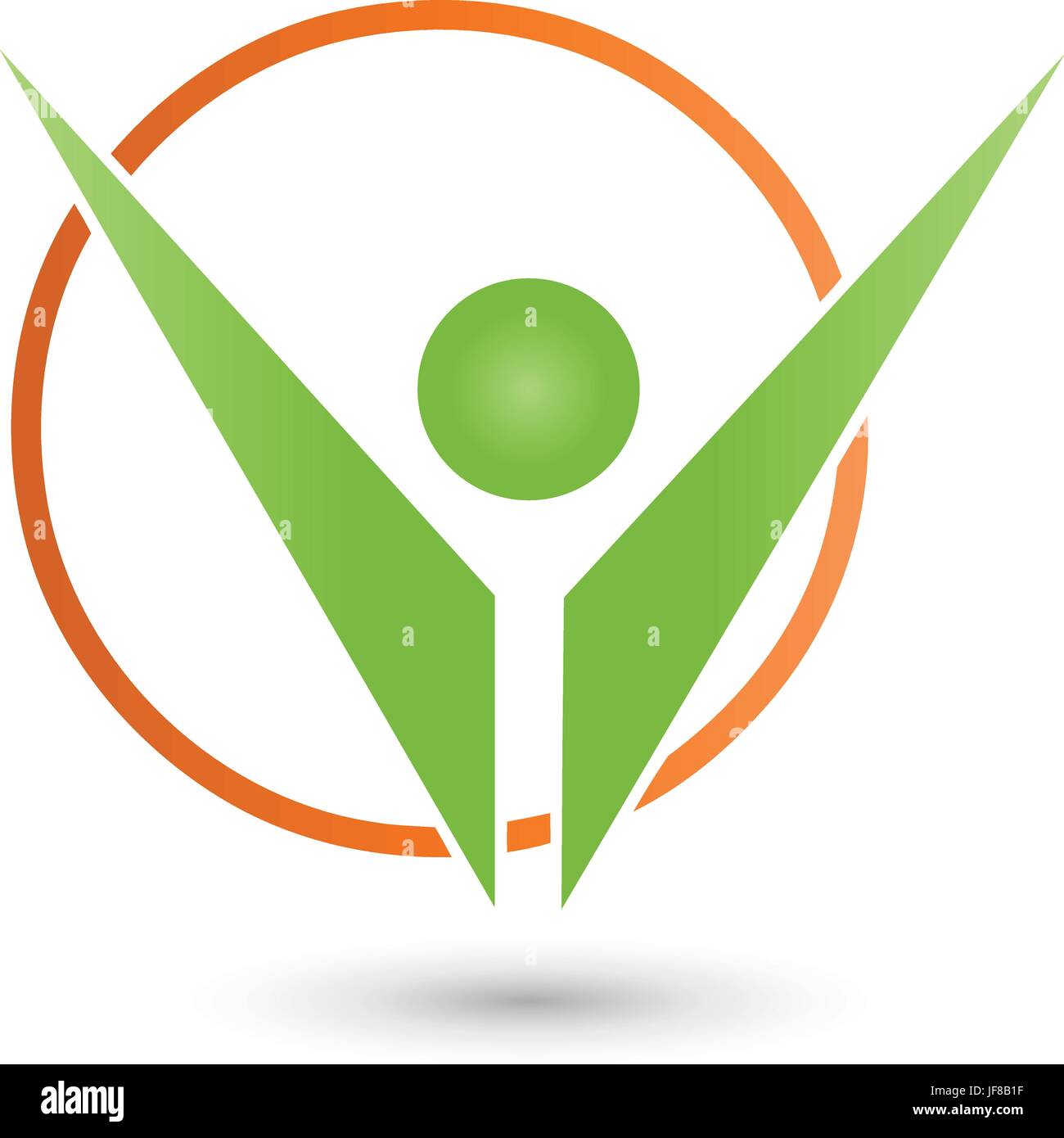 service, sport, sports, person, circle, logogram, sports medicine Stock ...