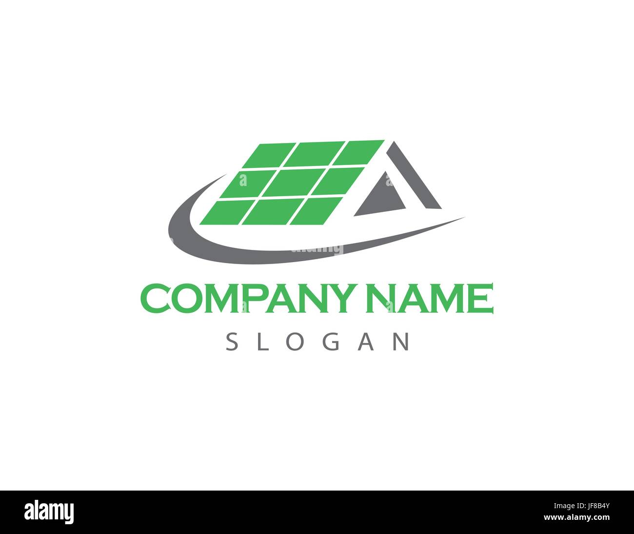 Solar energy logo symbol hi-res stock photography and images - Alamy