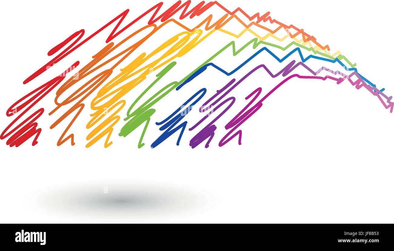 Rainbow dash vector hi-res stock photography and images - Alamy