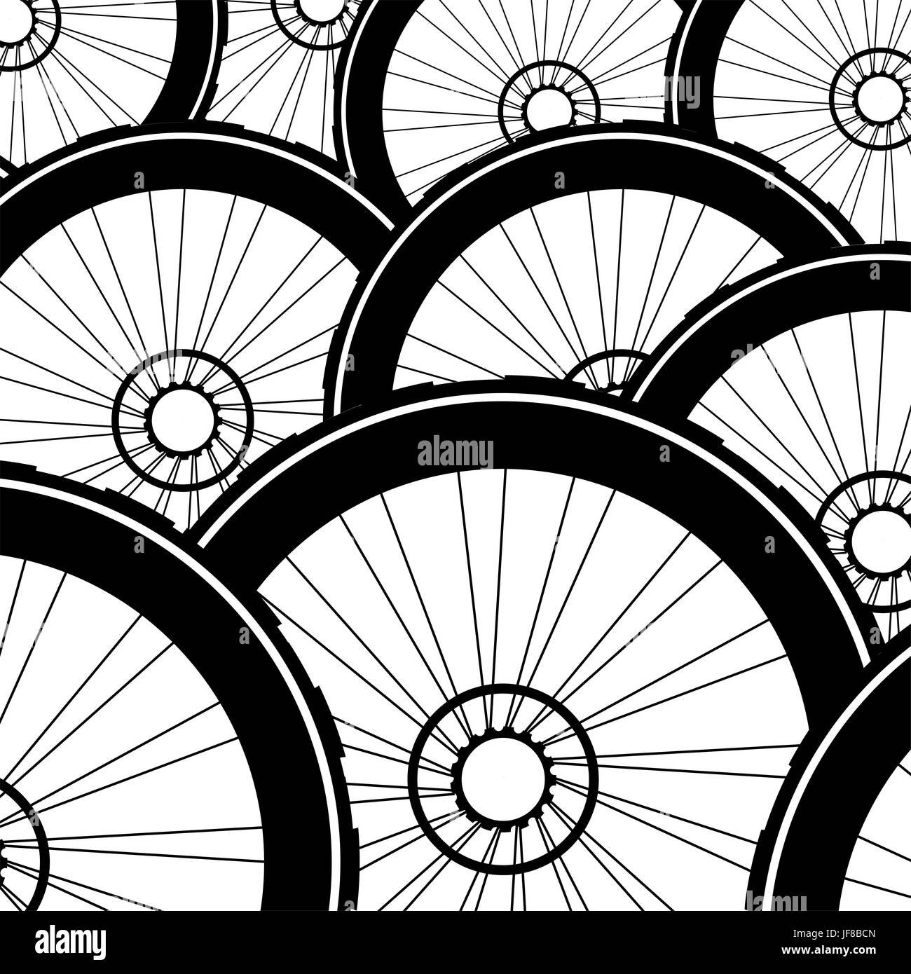 Bicycle wheel, bike wheels background pattern Stock Photo - Alamy
