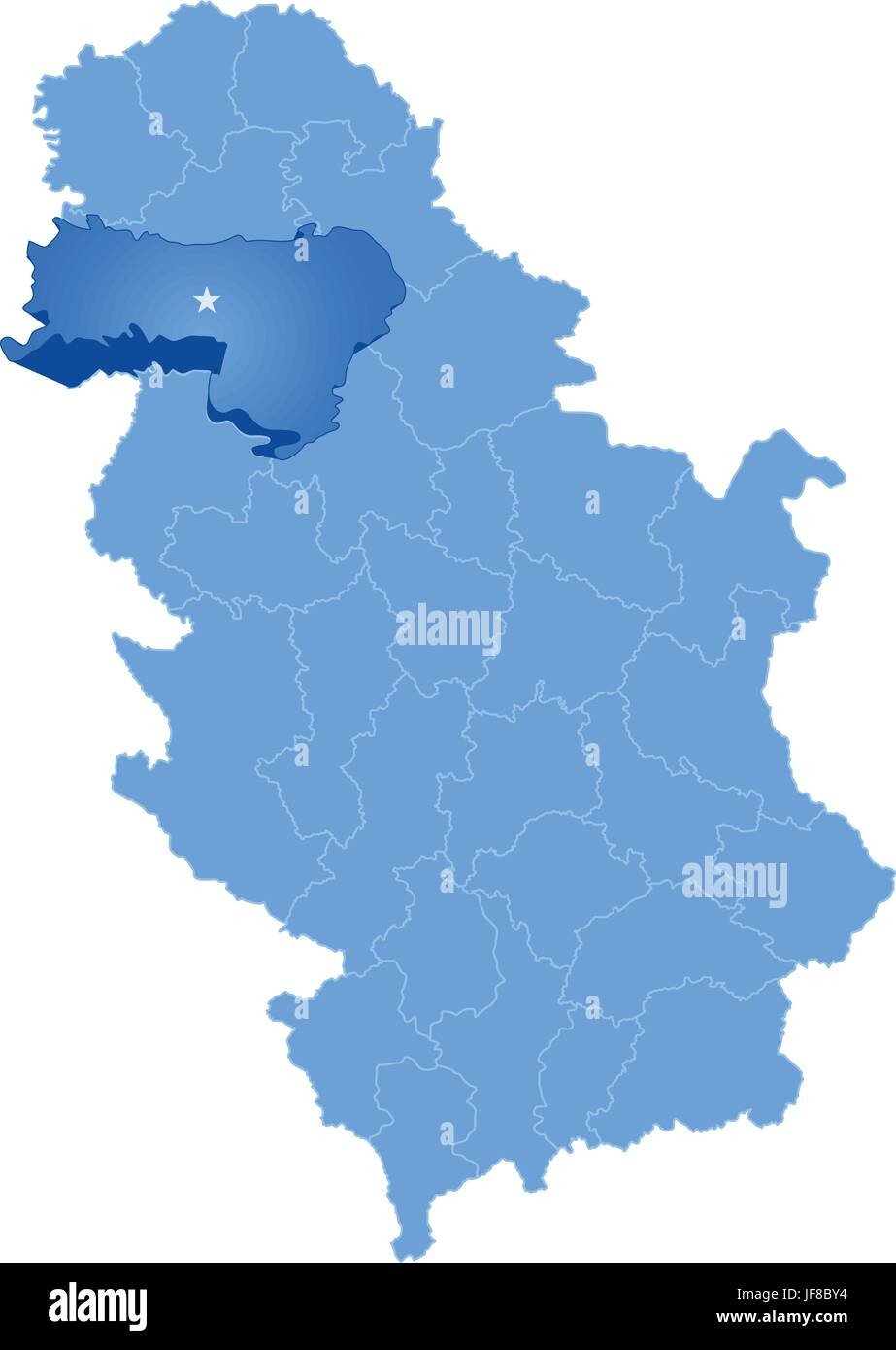 Subdivision srem district Stock Vector Images - Alamy