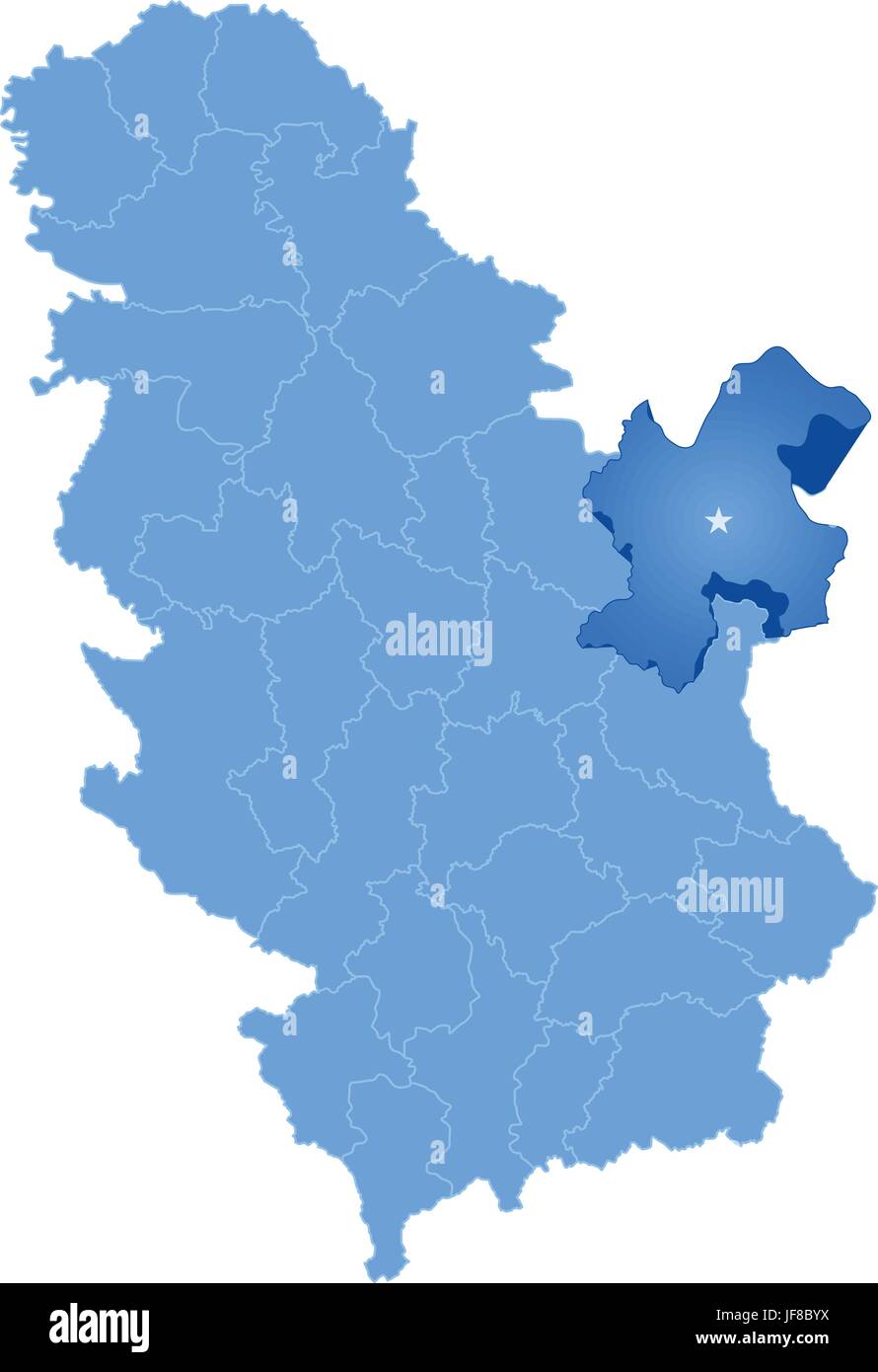 Subdivision bor district Stock Vector Images - Alamy