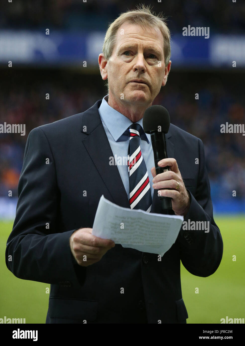 Rangers chairman Dave King during the UEFA Europa League Qualifying ...