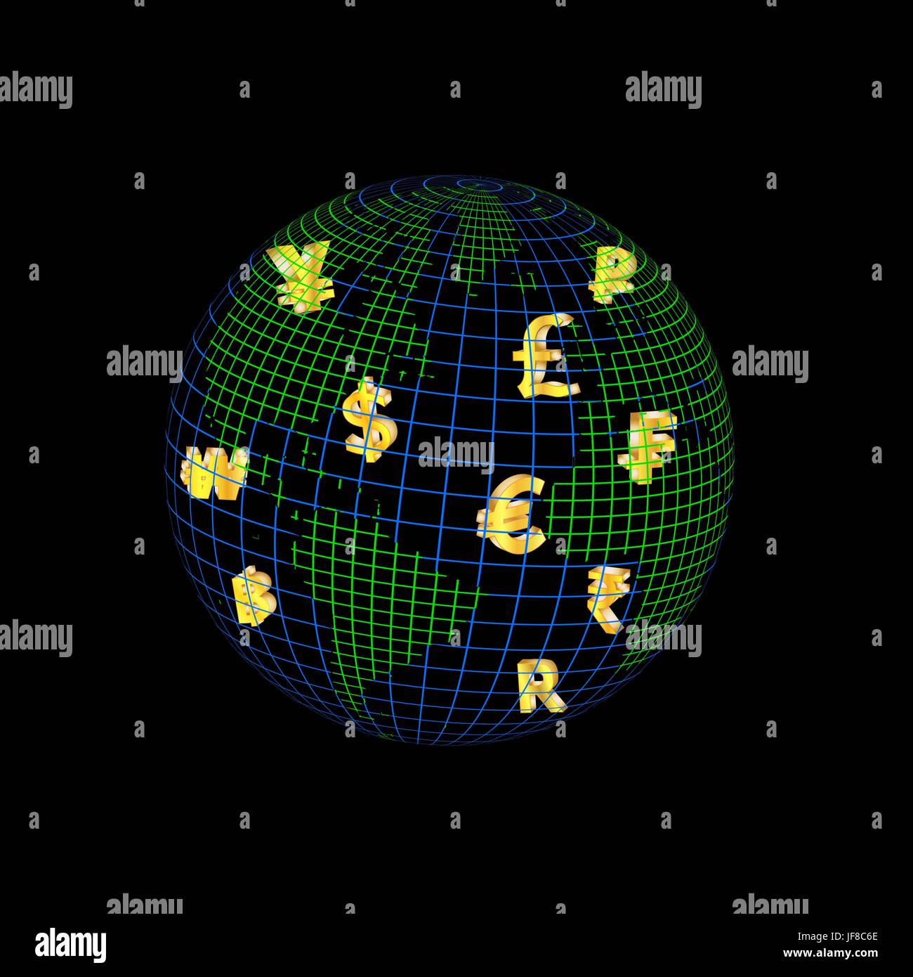 World Currency Dollars Stock Vector Images - Alamy