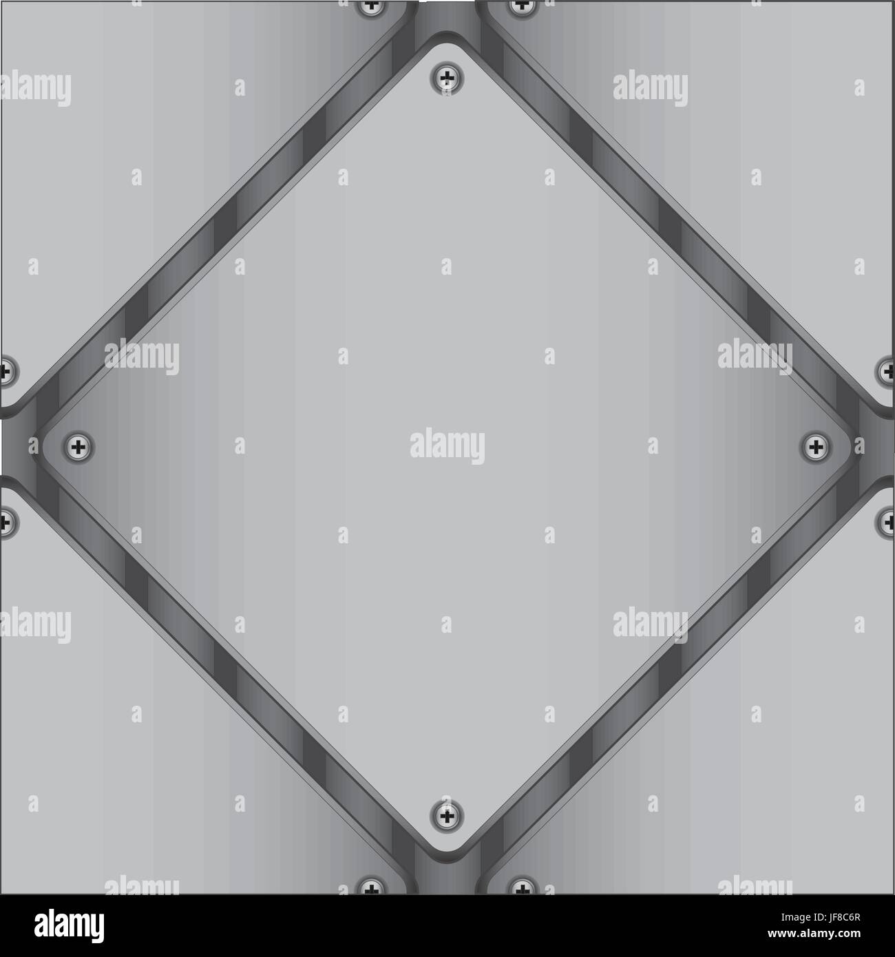 Diamond-shaped metal sheet Stock Vector Image & Art - Alamy