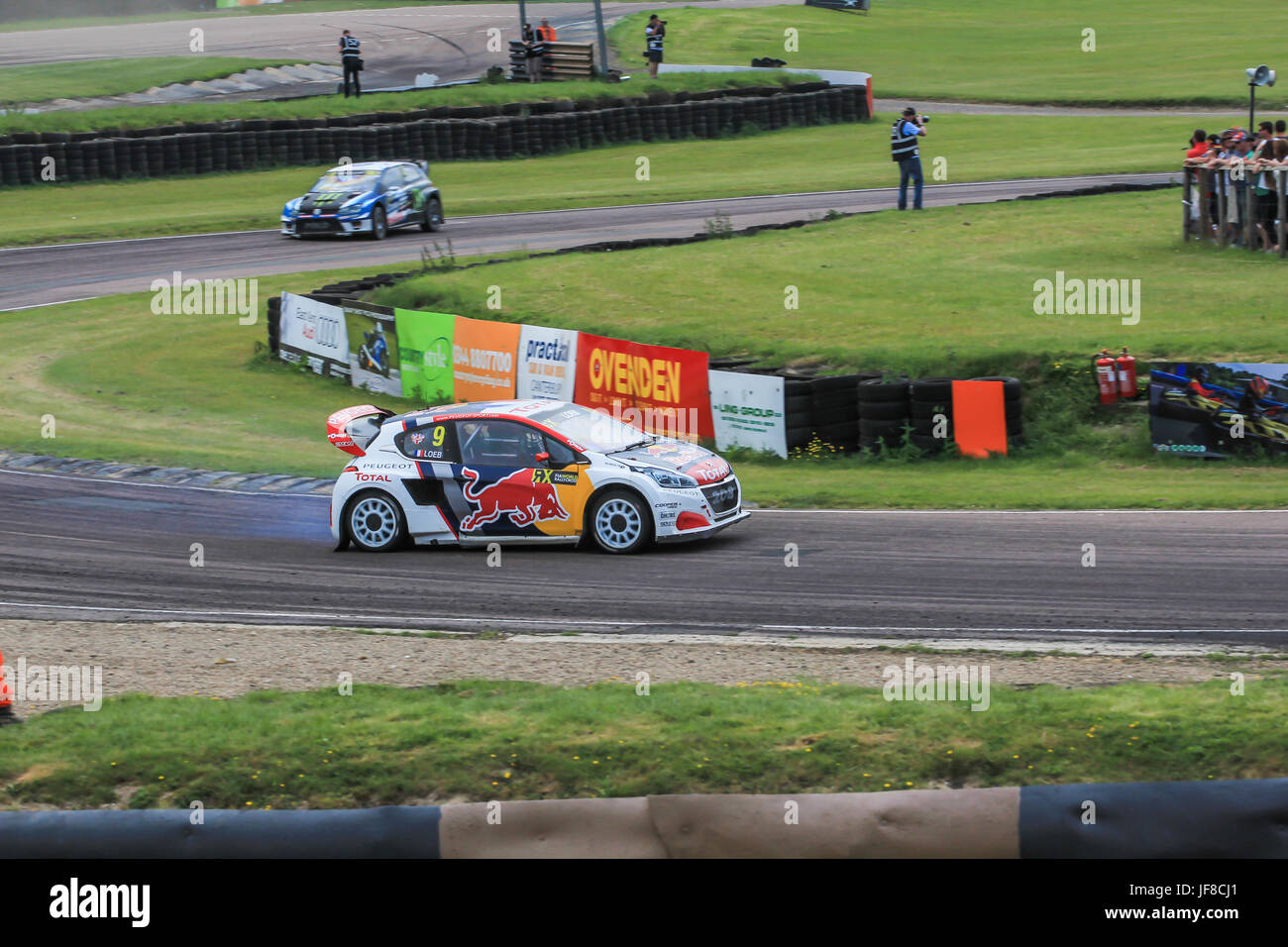 Lydden Hill Racing Circuit on the last day of the World Rally Cross to ...