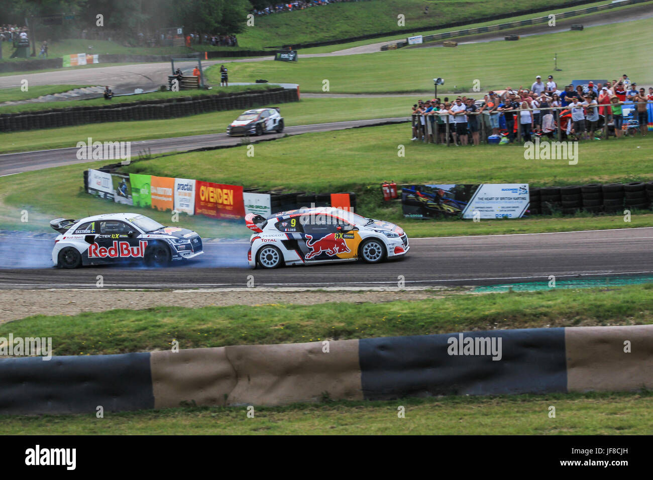 Lydden Hill Racing Circuit on the last day of the World Rally Cross to ...