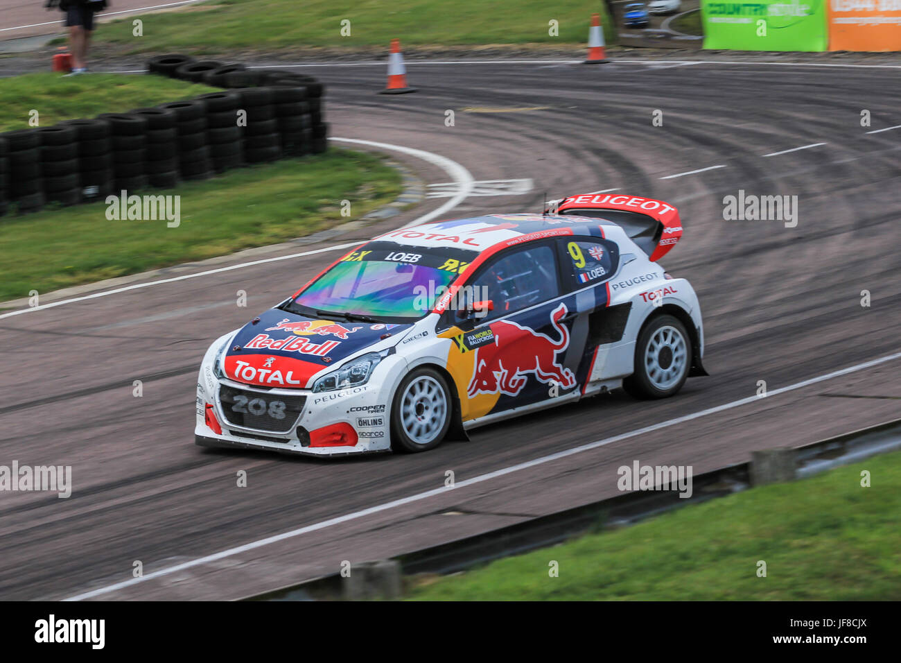 Lydden Hill Racing Circuit on the last day of the World Rally Cross to ...