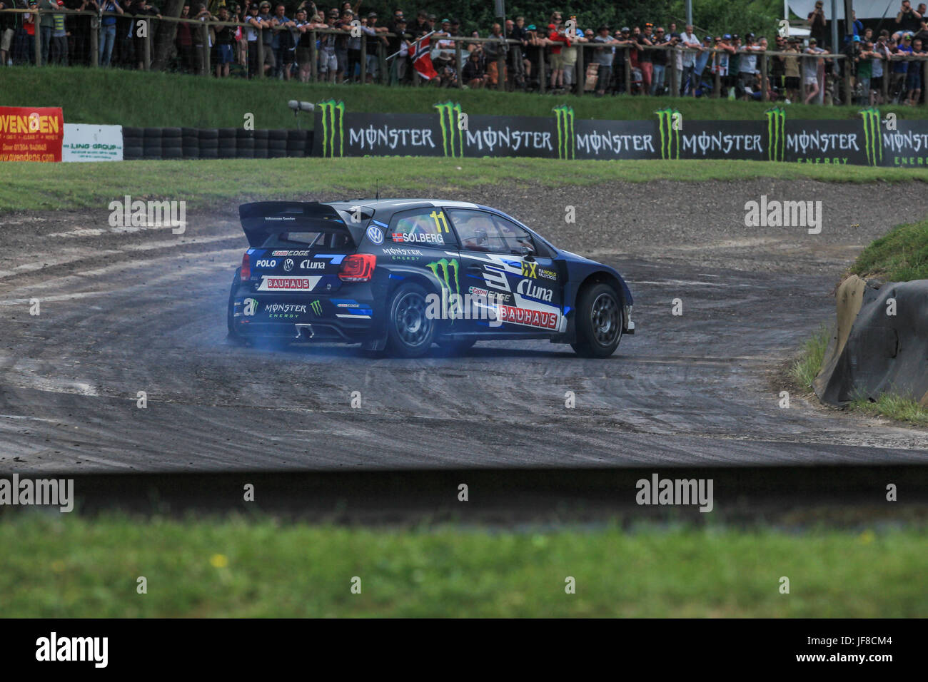 Lydden Hill Racing Circuit on the last day of the World Rally Cross to ...