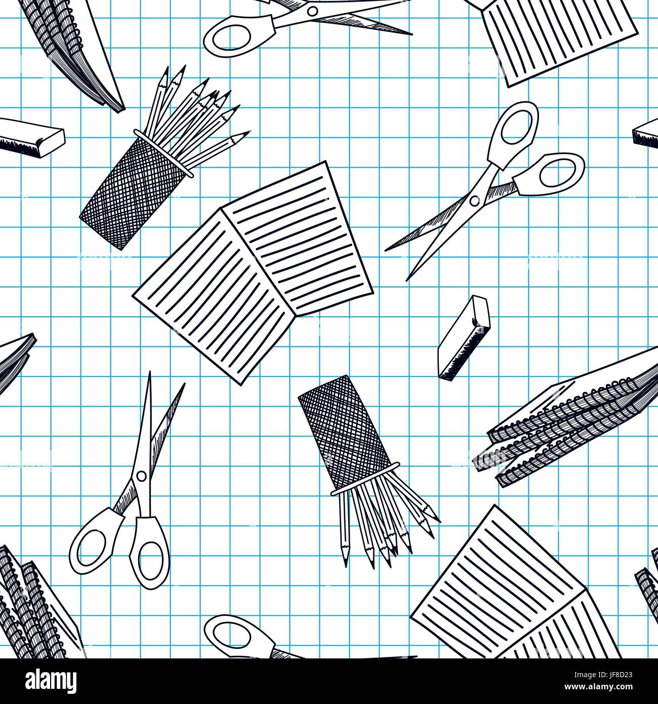 School theme seamless Stock Vector Image & Art - Alamy