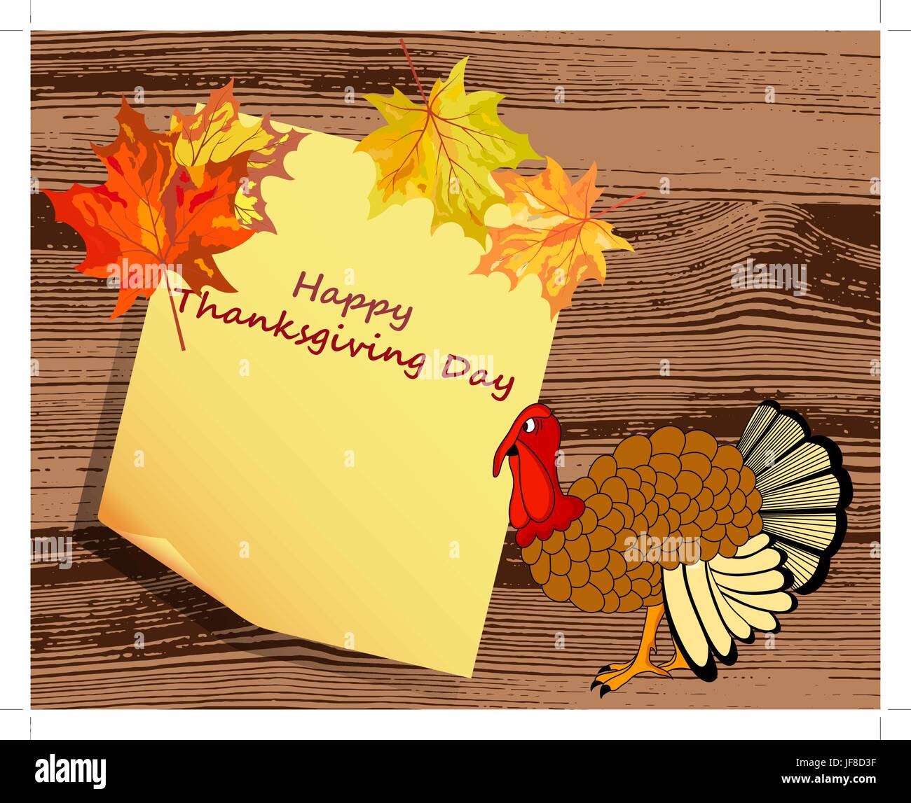 Thanksgiving cartoons Cut Out Stock Images & Pictures - Alamy