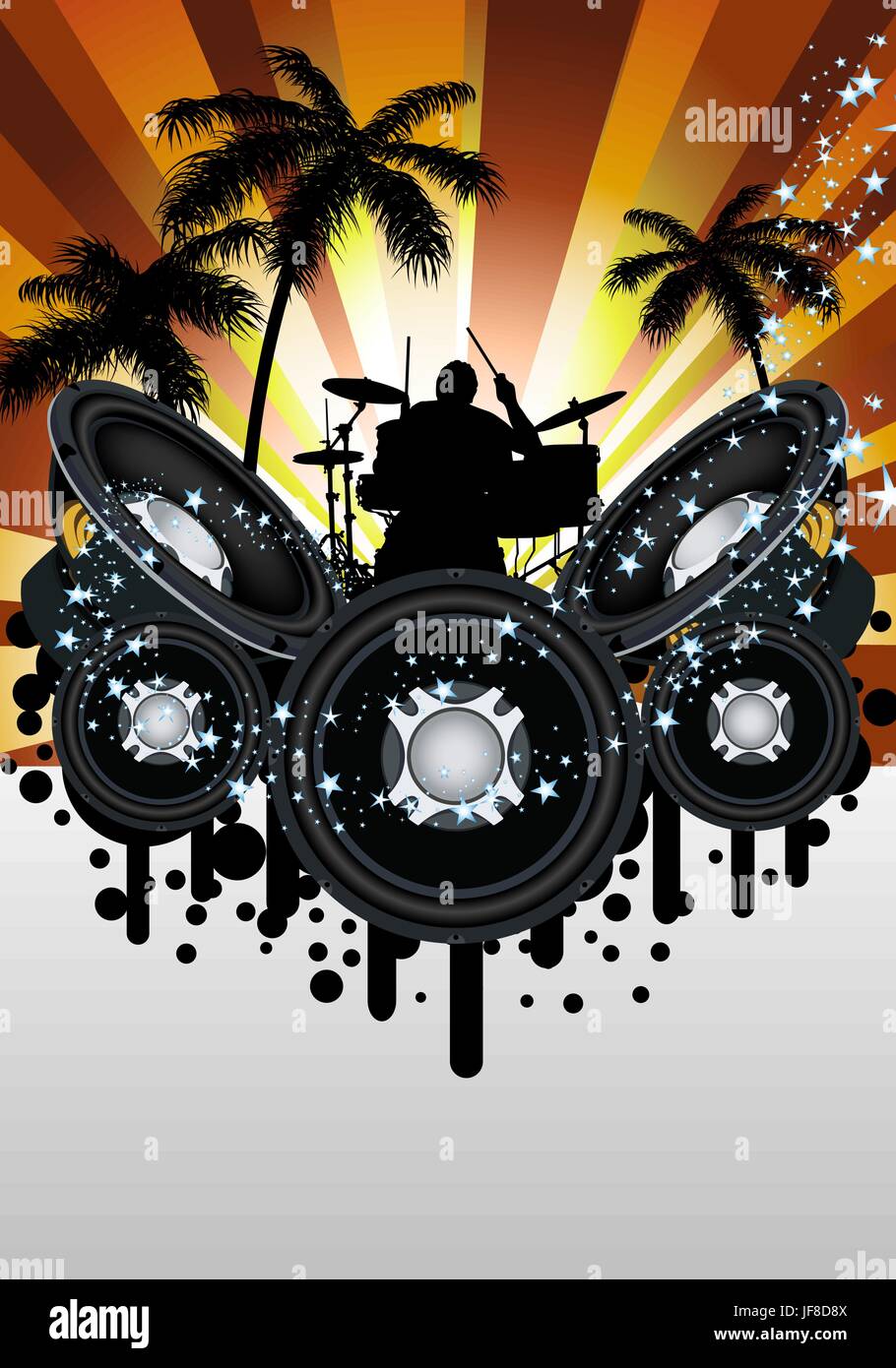 Grunge music style Stock Vector Image & Art - Alamy