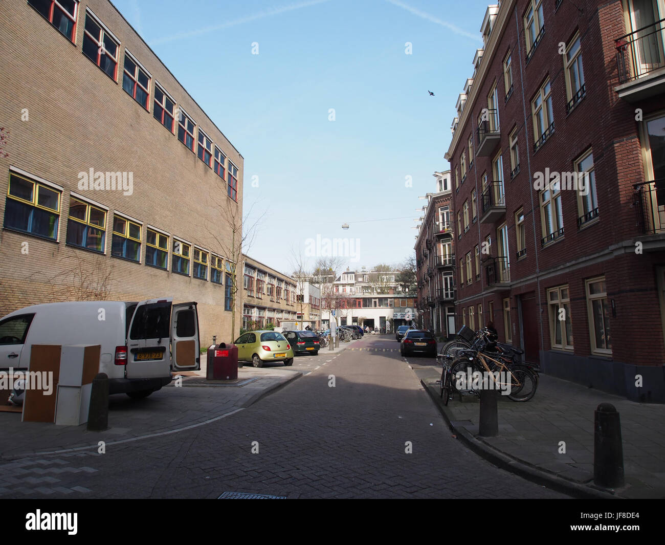 Verbindingstraat, a street in Amsterdam, connecting different parts of ...
