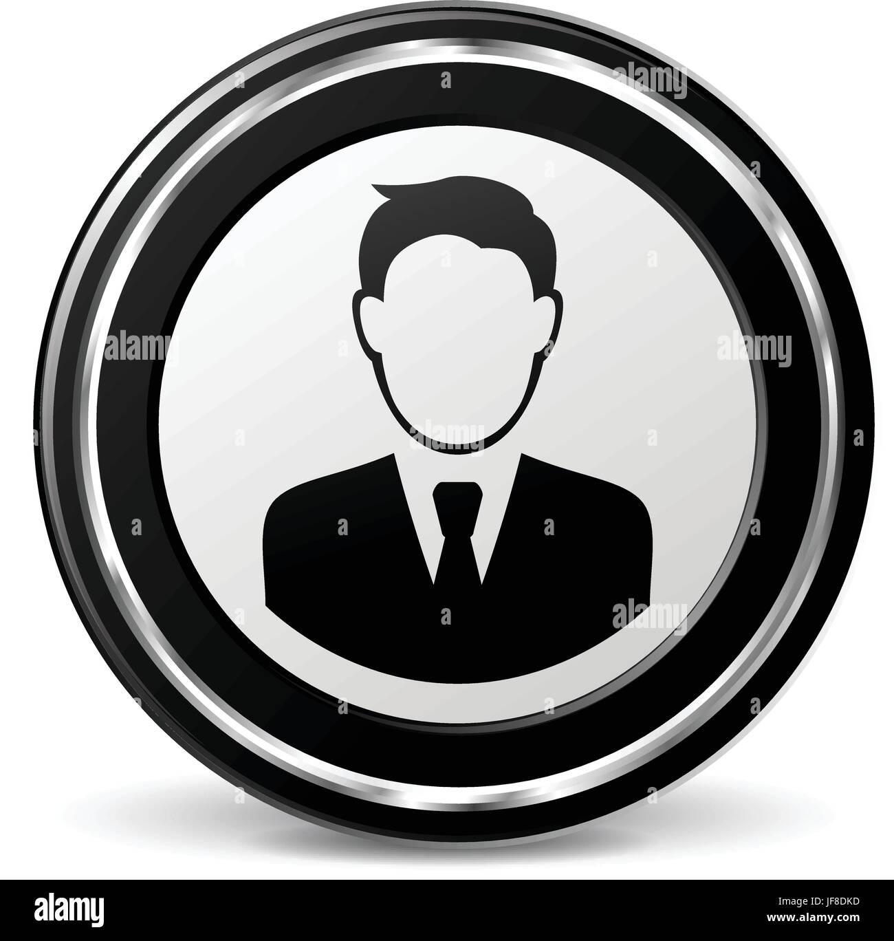 business man icon Stock Vector Image & Art - Alamy
