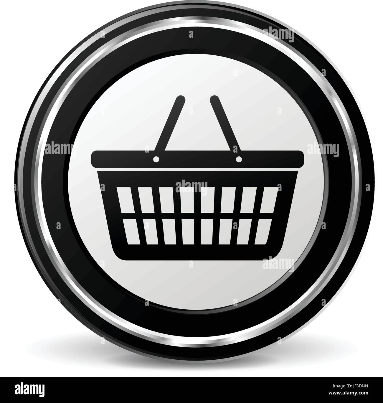 Aluminum basket Stock Vector Images - Alamy