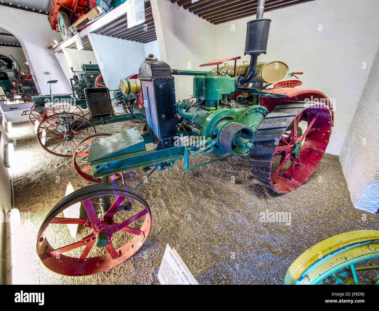 The Tracteur, displayed at Musée Maurice Dufresne, a French museum ...