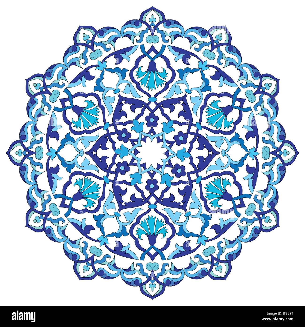 artistic ottoman pattern series ninety one Stock Vector Image & Art - Alamy
