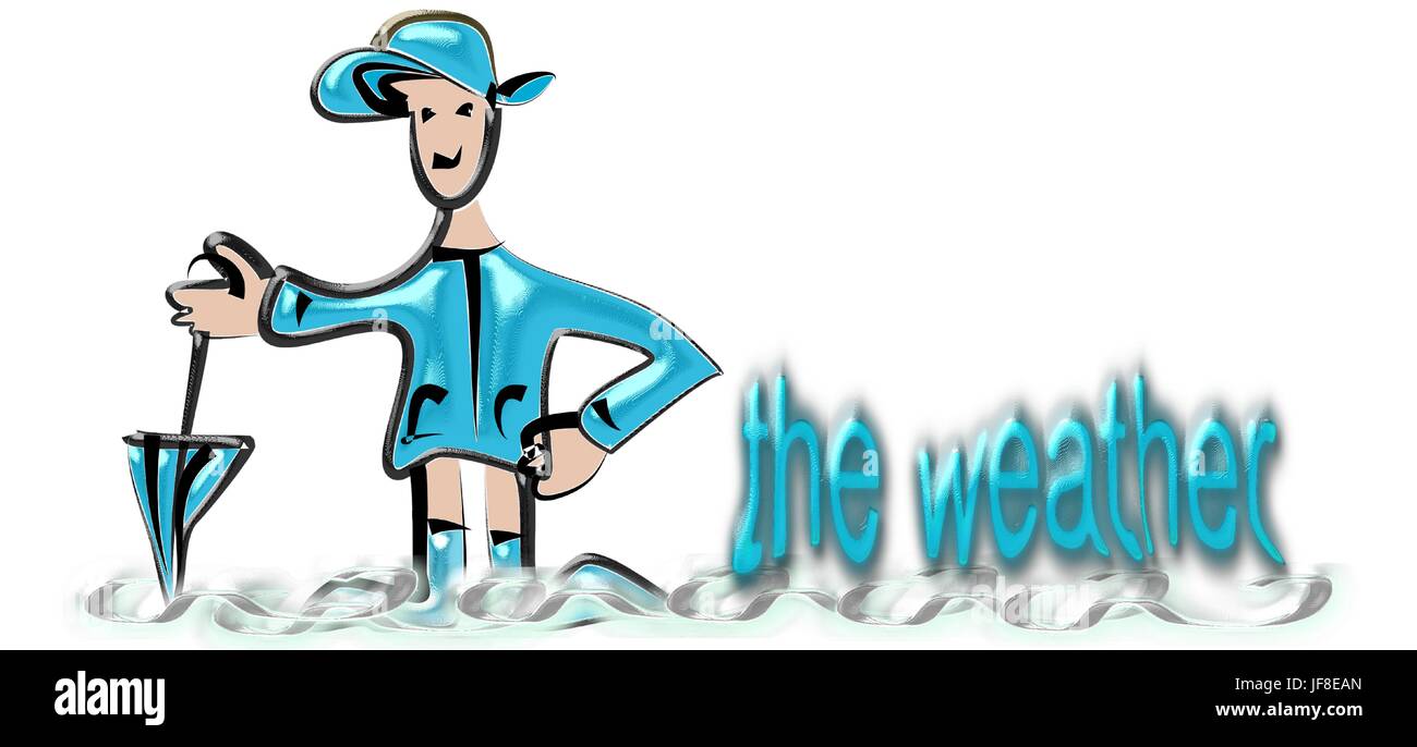 Weatherman cartoon hi-res stock photography and images - Alamy