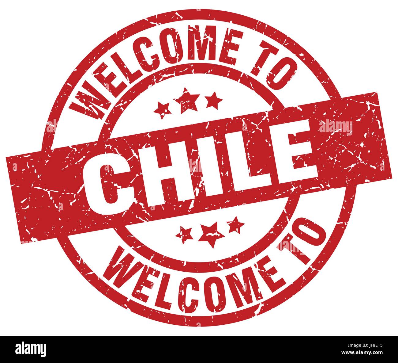 Welcome to chile Stock Vector Images - Alamy
