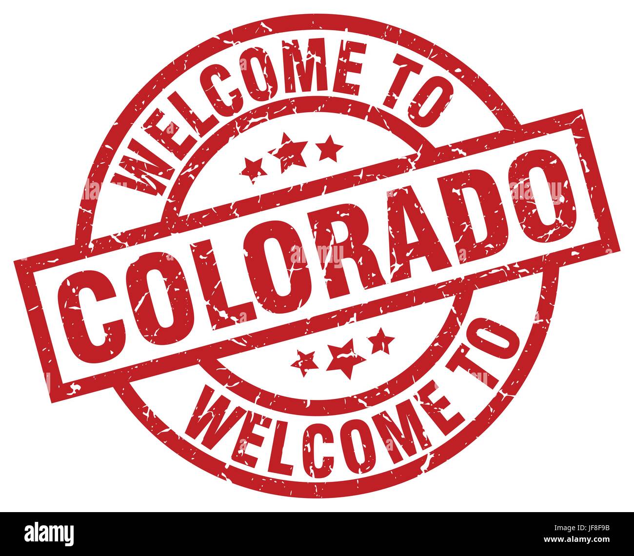 welcome to Colorado red stamp Stock Vector Image & Art - Alamy