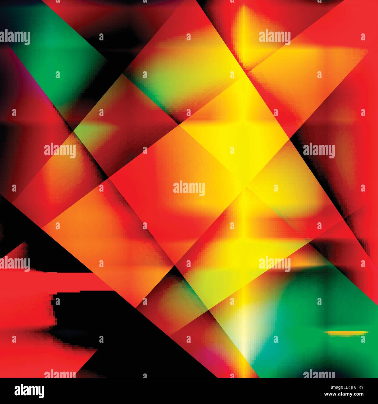 green, lines, square, mesh, saturated, colors, colours, yellow, shadows ...