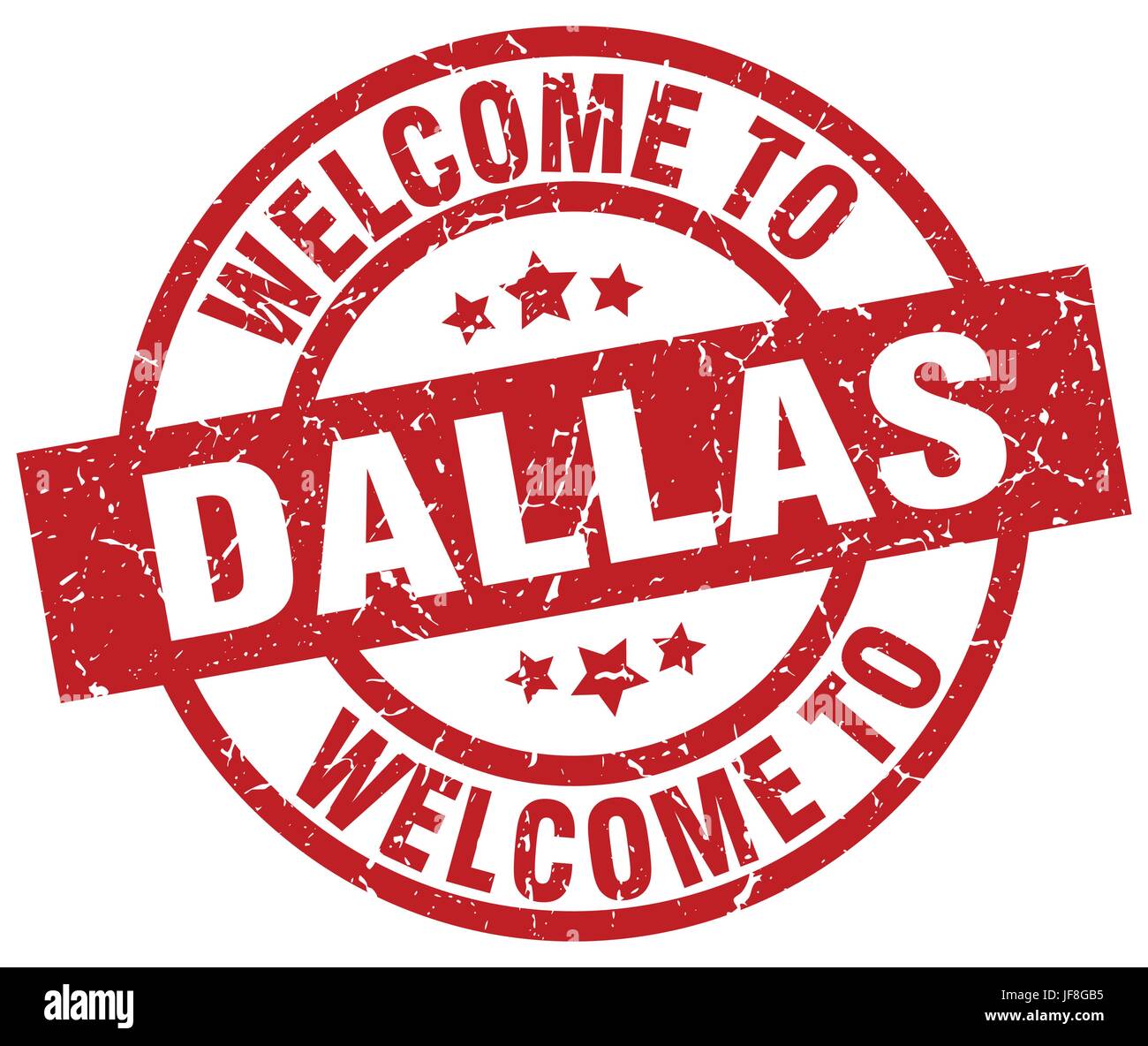 welcome to Dallas red stamp Stock Vector Image & Art - Alamy