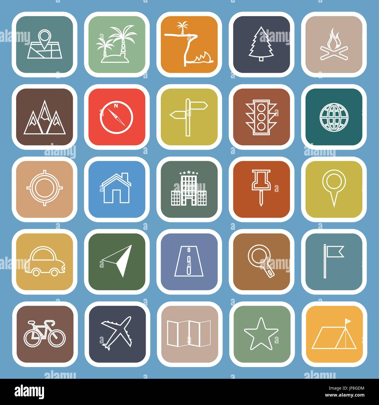 Train on blue line Stock Vector Images - Alamy