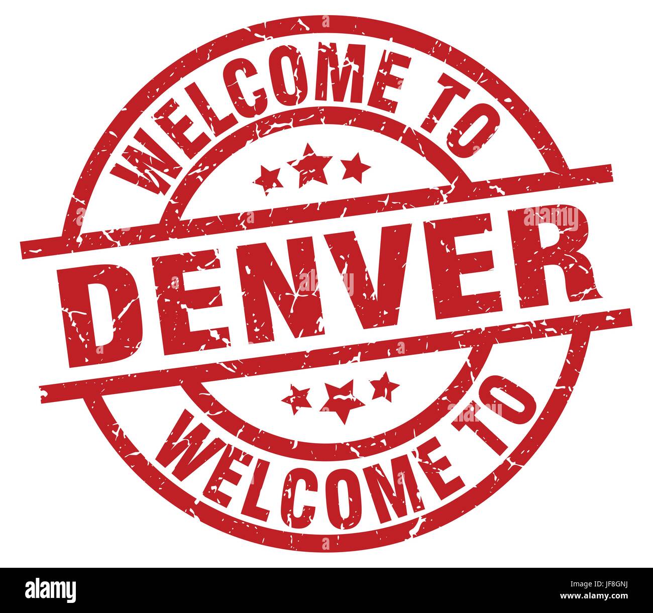 welcome to Denver red stamp Stock Vector Image & Art - Alamy