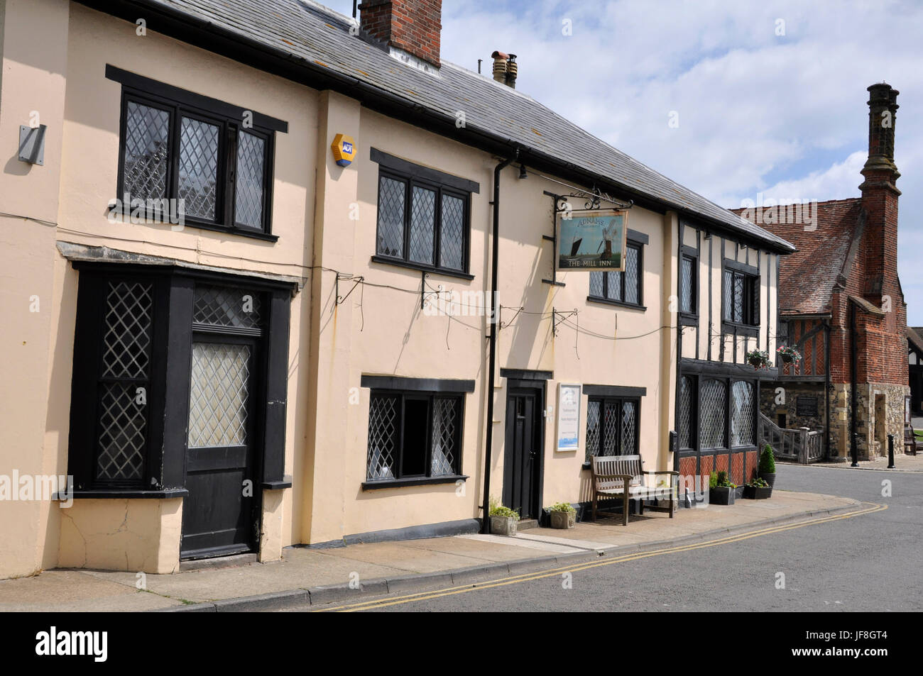 The MIll Inn Aldeburgh Stock Photo - Alamy