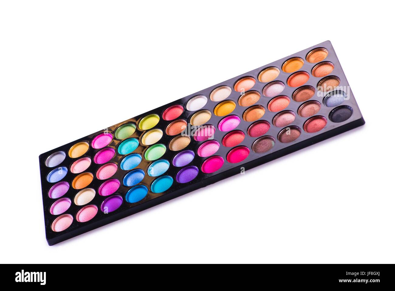 Artist palette isolated on white Stock Photo - Alamy